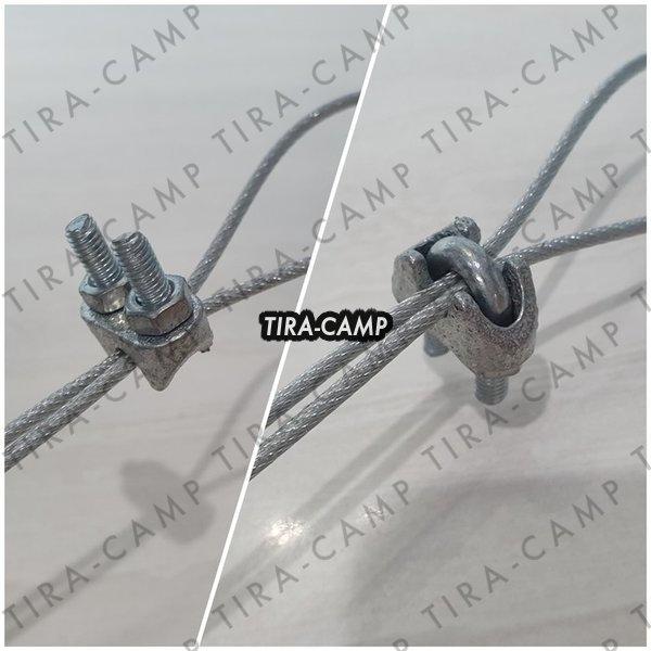 Jual je4d KUKU MACAN Clamp Klem Tali Kawat Baja Untuk Kabel Sling ...