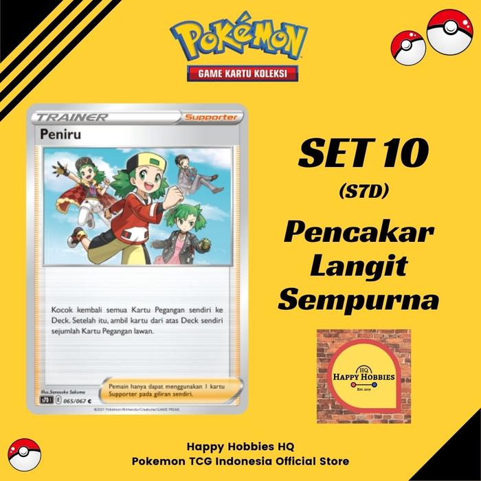 Jual Pokemon TCG Indonesia S7D 065/067 Peniru - Kota Surabaya - Happy Hobbies HQ | Tokopedia