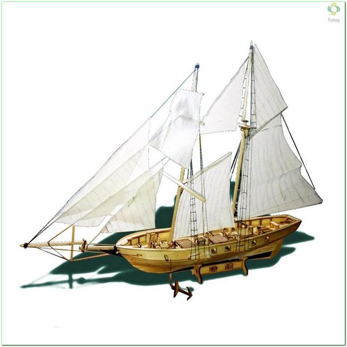 Jual Tool Mainan Rakit Model Kapal Layar Bahan Kayu Untuk Anak Dewasa ...