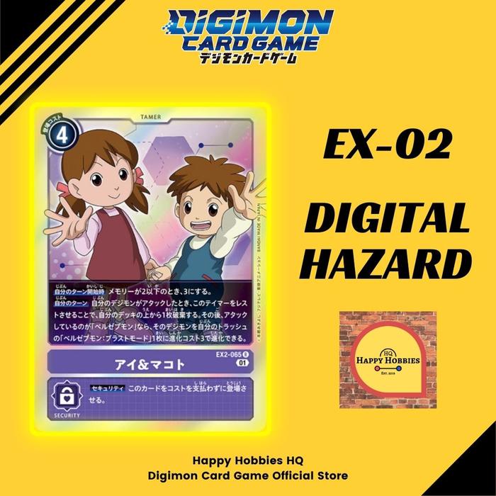 Jual Digimon Card Game EX2-065 Ai & Mako Rare - Kota Surabaya - Happy ...
