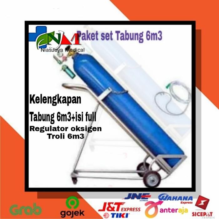 Jual Tabung Oksigen 6m3 1set komplit/Tabung oksigen 6 kubik - Jakarta ...