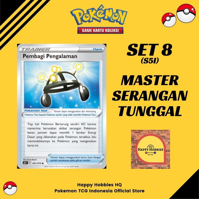 Jual Pokemon TCG Indonesia S5I 065/070 Pembagi Pengalaman - Kota Surabaya - Happy Hobbies HQ ...