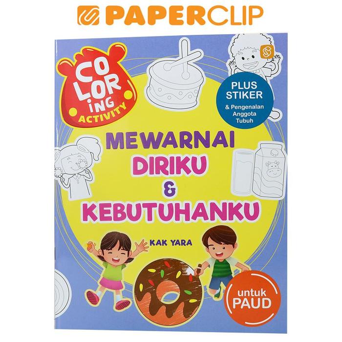 Jual COLORING ACTIVITY MEWARNAI DIRIKU & KEBUTUHANKU - Jakarta Selatan ...
