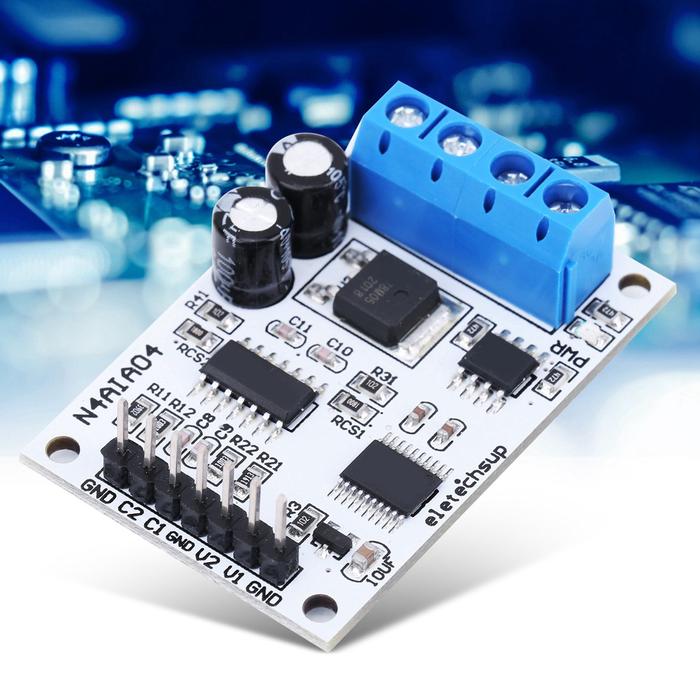 Jual 4 20ma Rs485 Modul Acquisition Analog Adc Modbus Rtu - Kota ...