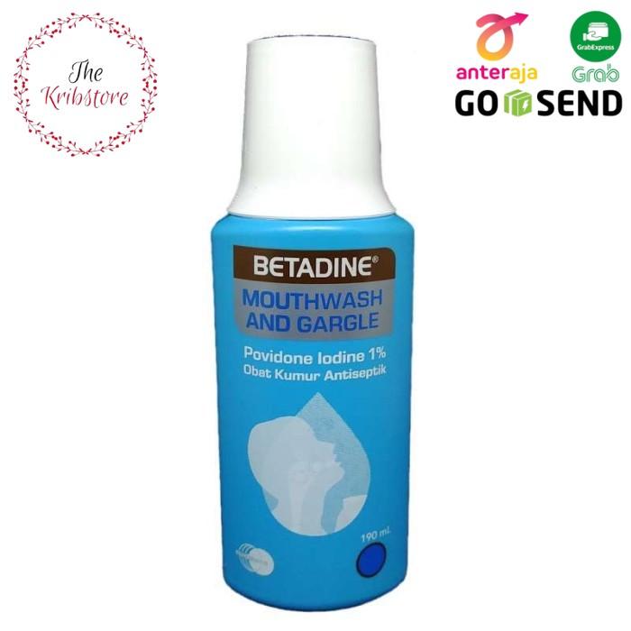 Jual BETADINE Mouthwash and Gargle Obat Kumur Antiseptik Original 190 ...