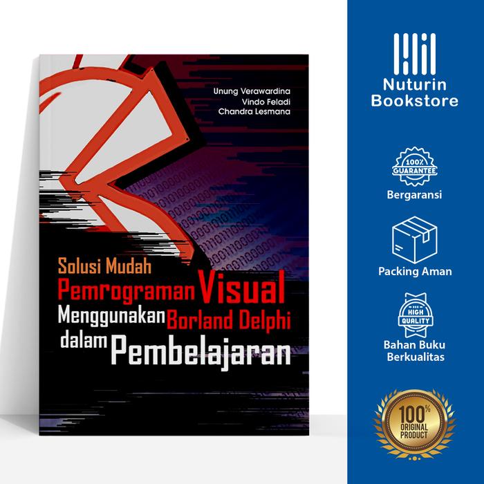 Jual Buku Pemrograman Visual Menggunakan Borland Delphi - Kab. Sleman - Nuturin Bookstore ...