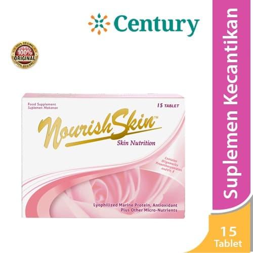 Promo Nourish Skin 15 Tablet / Suplemen Pemutih Kulit / Vitamin Kulit ...