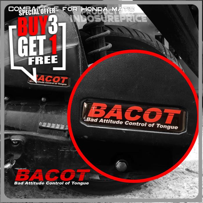 Promo ESP STIKER MOTOR HONDA EMBLEM TIMBUL LOGO BACOT BOX FILTER ...