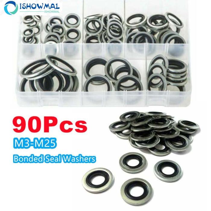 Jual Bonded Seal Washer M10 M12 M16 M20 M25 M3 Ke M25 Aneka Ukuran ...