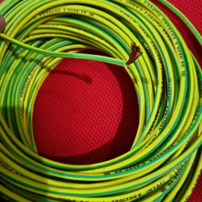 Jual Kabel Grounding Serabut NYAF 2,5 mm kuning-hijau (harga per mtr) - Jakarta Timur - Salsa ...