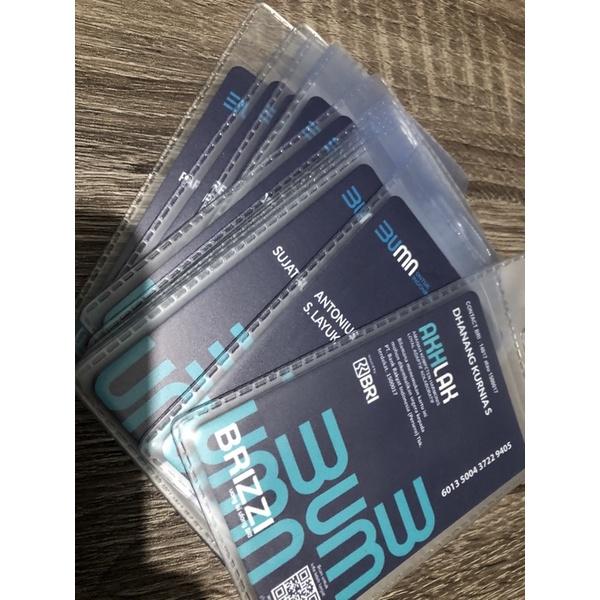 Jual Nametag ID Card BUMN BRIZZI FLASH EMONEY Nametag BRI Nametag ...