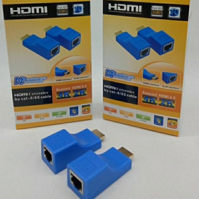 Jual HDMI Extender 30 Meter Hdmi To Lan Rj45 - Jakarta Pusat - Line ...