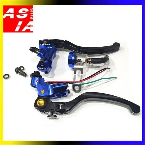 Jual MASTER REM FULL CNC SPAREPART W3V VARIASI RACING MOTOR NISSIN BLUE ...