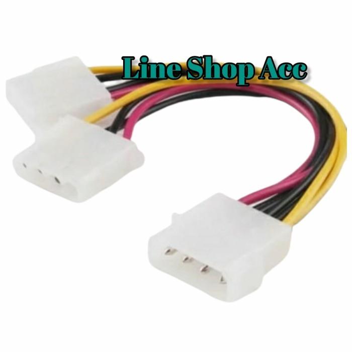 Jual Kabel Power 4 Pin Male To 4 Pin Female Molex Cabang - Jakarta ...