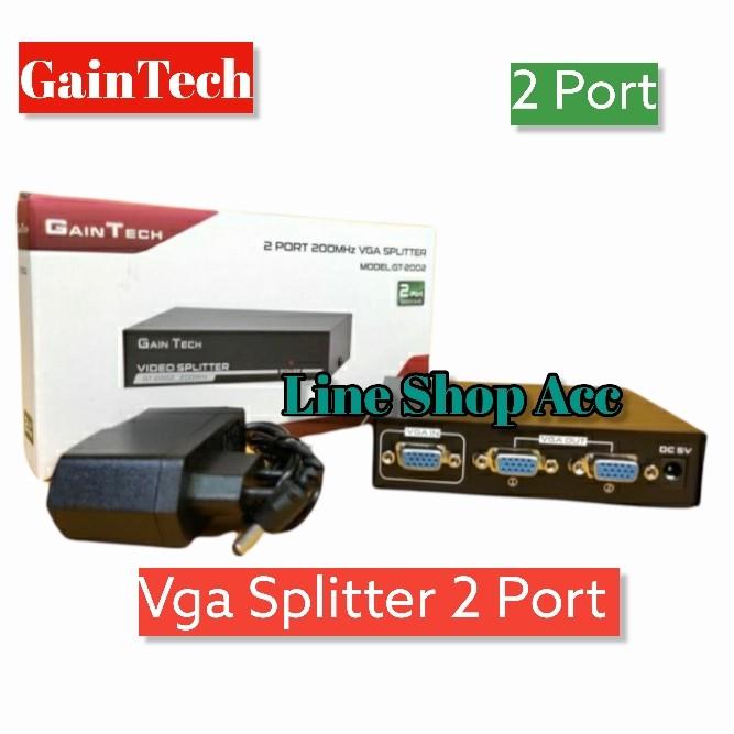 Jual Vga Splitter 2 Port Gaintech Spliter - Jakarta Pusat - Line Shop ...
