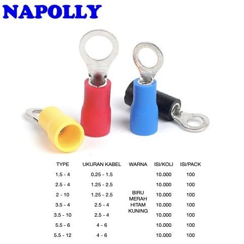 Jual Skun O/Skun Ring Kuningan Harga Per 1 Pcs - Hitam, 3.5MM - Kota ...