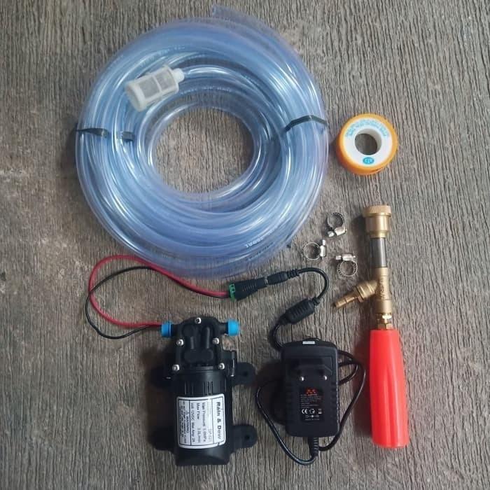 Jual Alat Cuci Motor Mobil AC Steam Stim Mini Pompa DC 70 Psi - Kab ...