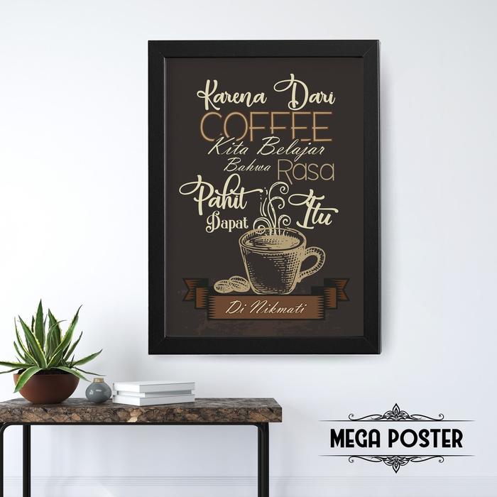 Jual ready stock Dekorasi Ruangan Poster Inspiratif - Filosofi Kopi ...