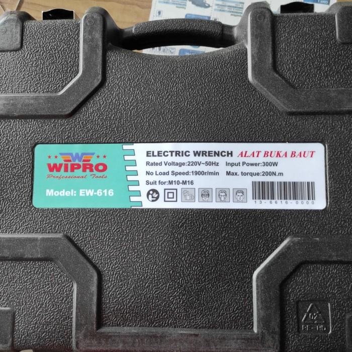 Jual Wipro EW-616 Electric Impact Wrench 1/2" mesin buka baut listrik 1 ...