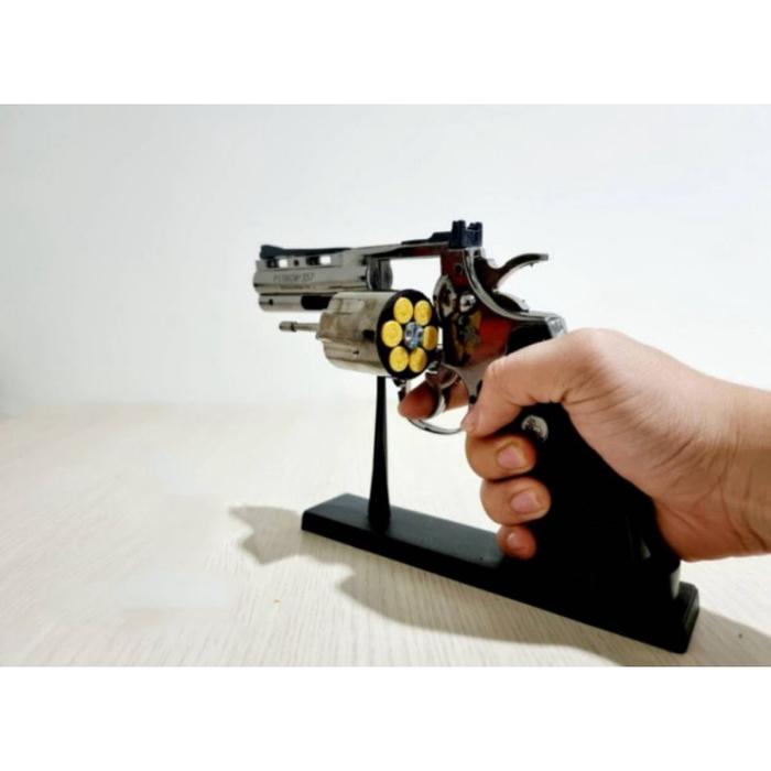 Jual Rumah Mancis Korek Api Model Pistol Revolver Python Piton Besar ...
