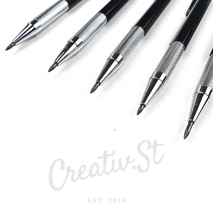 Jual De Goya Pensil Mekanik Metal Besi Mechanical Pencil 2.0 Mm 2.0mm ...