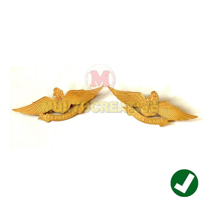 Jual Brevet Wing Atribut Sekolah Pelayaran Maritim Logo - Jakarta Barat ...