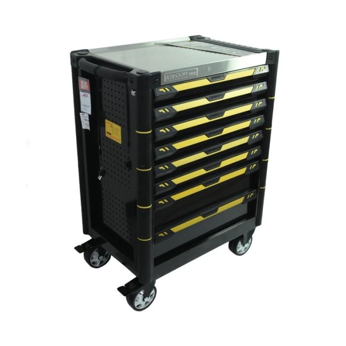 Jual Krisbow lemari bengkel Perkakas Tool Box Cabinet Trolley 8 drawer ...