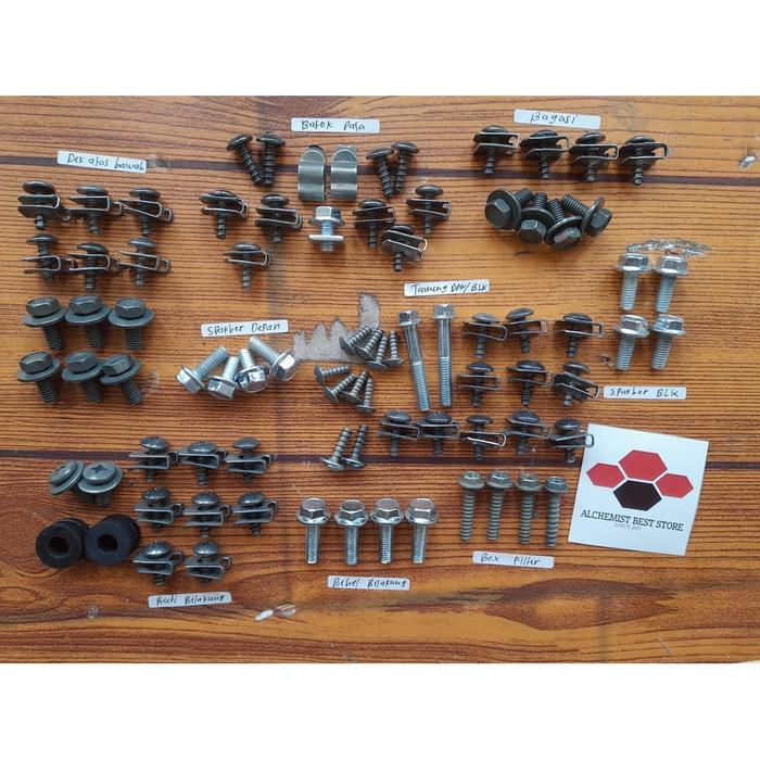 Jual Baut Mio Sporty Baut Lengkap Dan Smile Lama Full Set Baud Yamaha ...
