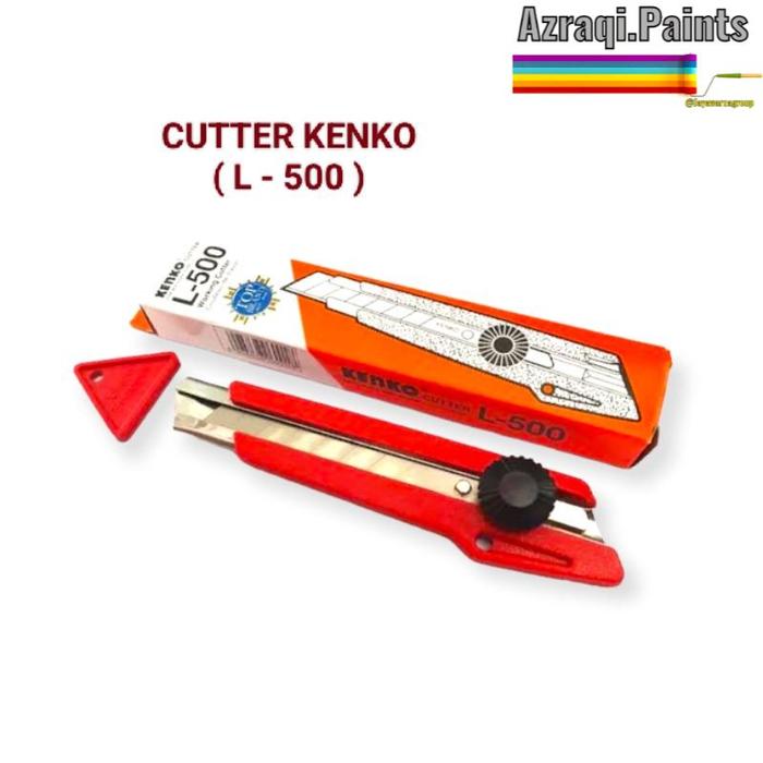 Jual CUTTER BESAR KENKO ( L - 500 ) / PISAU BESAR KENKO ASLI / ORIGINAL ...