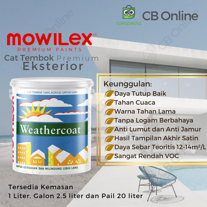 Jual Cat Tembok Mowilex Sunday Morning 9a 05b1 Weathercoat 1l