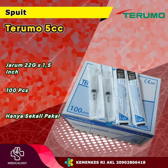 Jual Spuit Terumo 5 cc - Kota Makassar - Medicalogy Makassar | Tokopedia