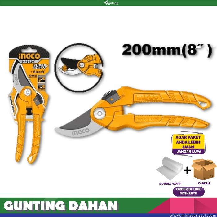 Jual INGCO GUNTING DAHAN PRUNING SHEARS KEBUN POHON HPS0109 - HPS0201 ...