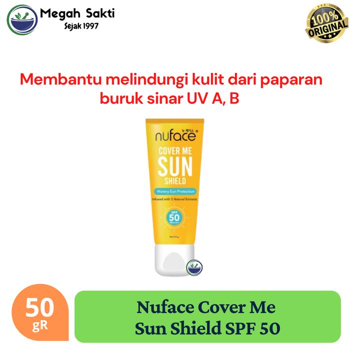 Jual Nuface Cover Me Sun Shield SPF 50 PA++++ ( Kuning ) - Kota Medan ...