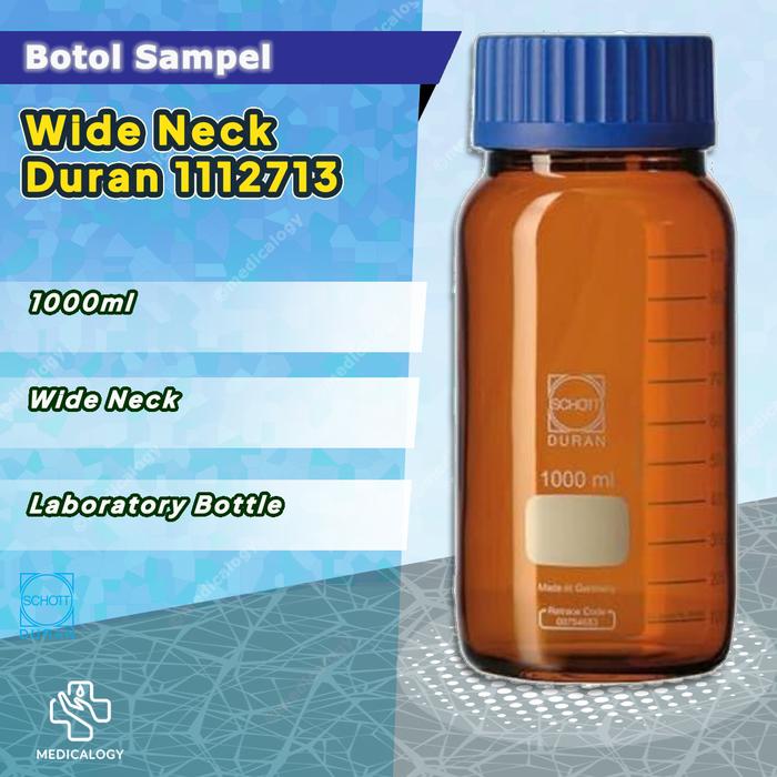 Jual Botol Sampel Bening Wide Neck 1000 ml Duran 1112713 - Kota Bandung ...