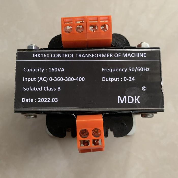 Jual Trafo MDK 1 Phase 160 VA Input 360V / 380V / 400V Output 24V Best ...