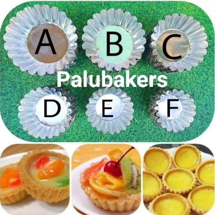 Jual populer 20 Pcs Cetakan Kue Pie Mini Berbagai Ukuran (cetakan sus ...