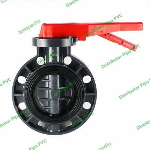Jual Butterfly Valve PVC 4 inch DN100 Fitting PVC Pipa PVC - Jakarta ...
