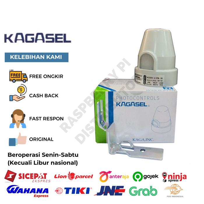 Jual KAGASEL PHOTOCELL 3A SENSOR CAHAYA KAGASEL 3A AS-2203-EC - Jakarta ...
