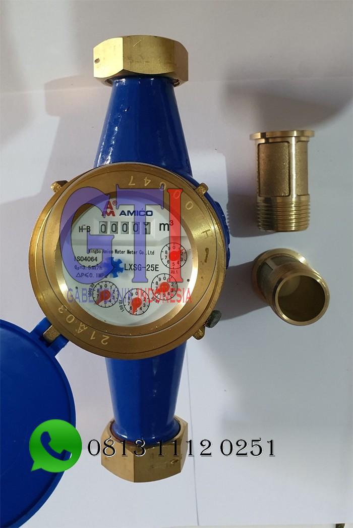 Jual Jual water meter AMICO 1 inch/Flow meter air AMICO DN 25 mm LXSG ...