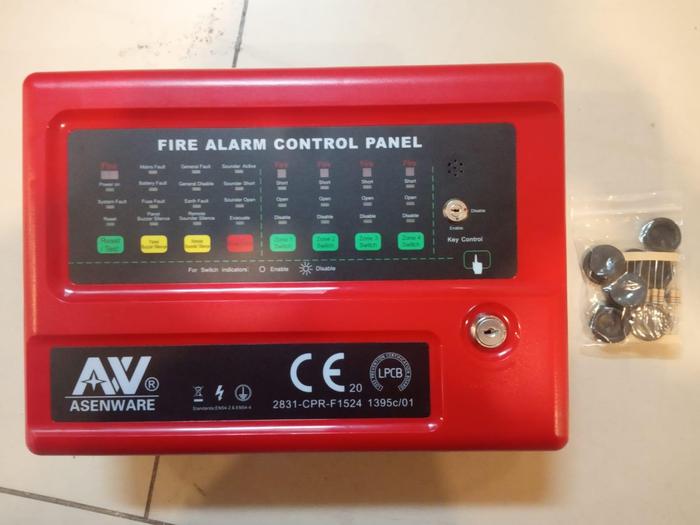 Jual MCFA panel Conventional 4 zone ASENWARE AW-CFP2166-4 - Jakarta Utara - Lanhook Teknik Utama ...