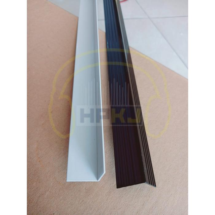Jual New Lis Aluminium L Hardcase Siku Lis L Alumunium Hitam Box ...