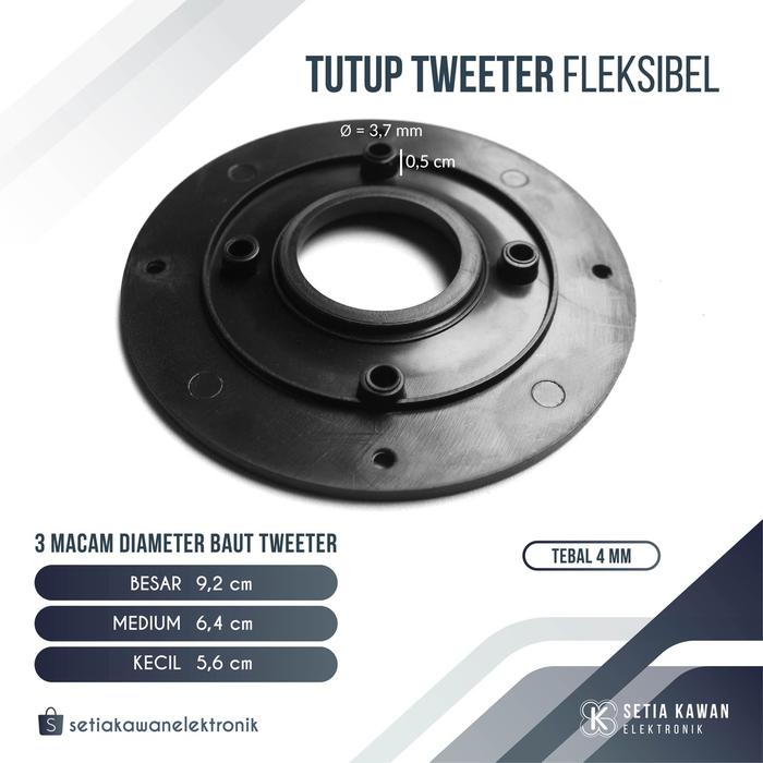 Jual New Tutup Variasi Tweeter Speaker Fleksibel / Tutup Twiter ...