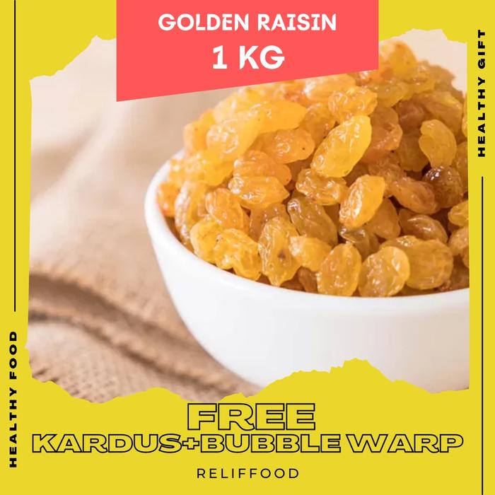 Promo KISMIS KUNING 1 KG - GOLDEN RAISIN PREMIUM - Kota Surabaya ...