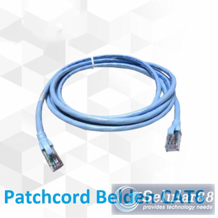 Promo Belden Patch Cord CAT6 UTP 2m Blue Kabel LAN 1 meter Cat 6 RJ45 Biru - Jakarta Utara ...