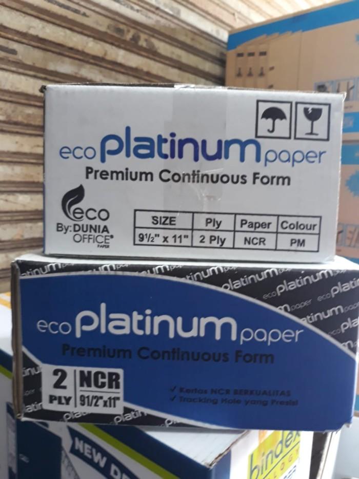 Jual Continuous Form Ukuran 9,5 Inch x 11 Inch, 2 Ply NCR Merk Platinum ...