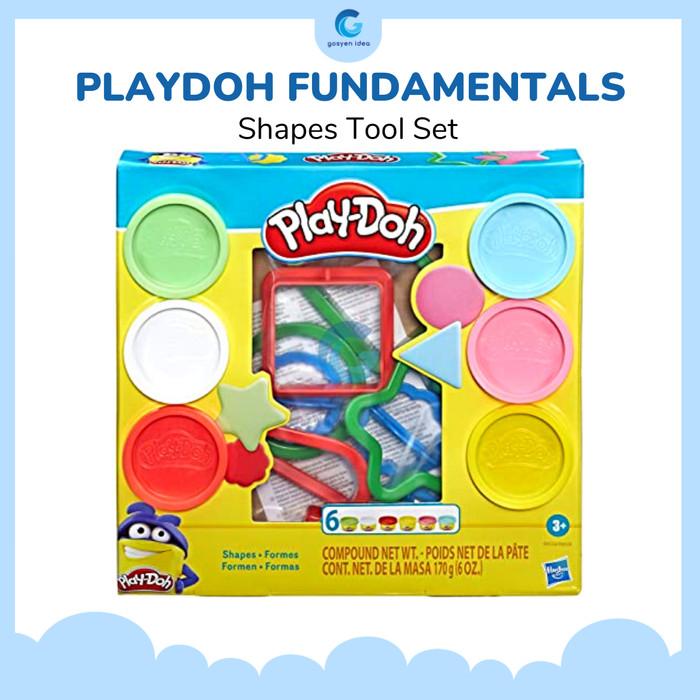 Jual Play-Doh Fundamentals Shapes Tool Set Playdoh Macam Bentuk - Kota ...