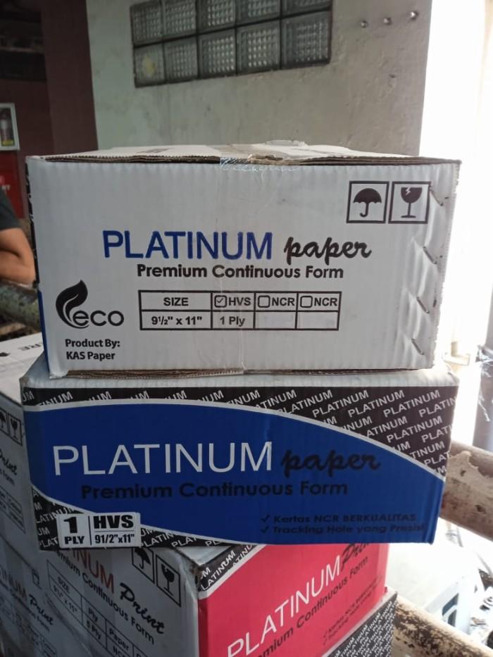 Jual Continuous Form Ukuran 9,5 Inch x 11 Inch, 1 Ply NCR Merk Platinum ...