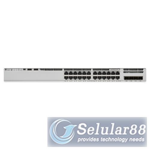 Promo Cisco C9200L-24P-4G-E Catalyst 9200 Series Switch 24Port 4Gigabit ...
