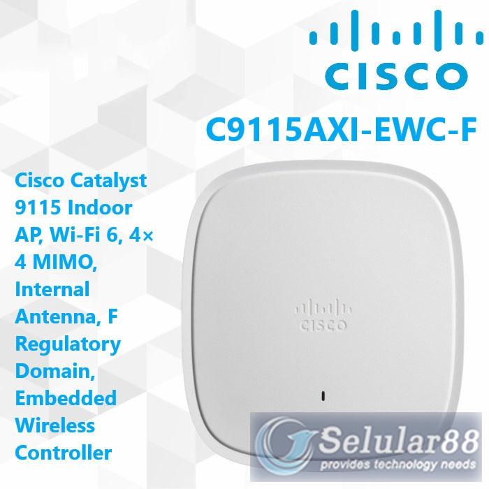 Promo Cisco C9115AXI-EWC-F Catalyst Indoor AP Wi-Fi 6 4x4 MIMO F ...