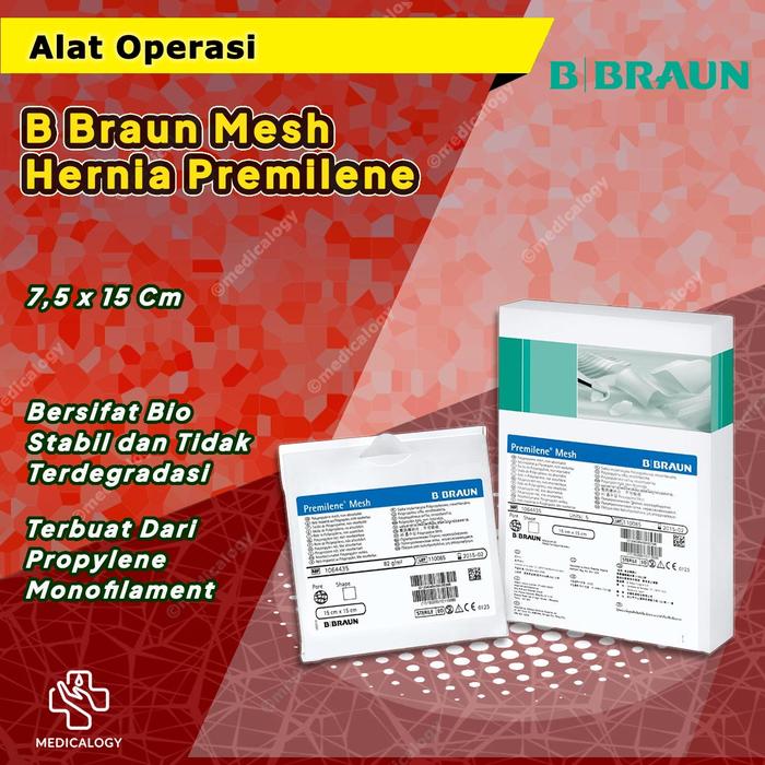 Jual B Braun Premilene Mesh 7.5 x 15 cm Untuk Operasi Hernia - Kota ...